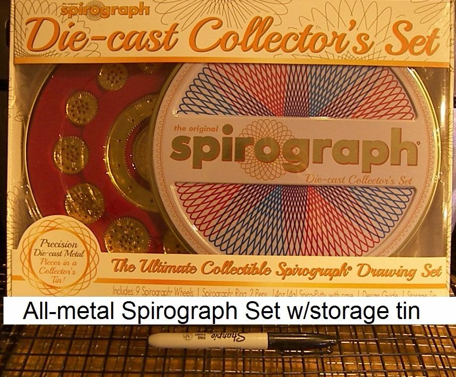 Amazon.com: Spirograph Die-cast Collector’s Set, Multi, 14 piece ...