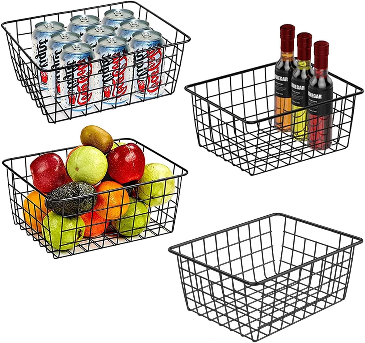 Amazon.com: Sorbus Metal Wire Baskets Storage Bin Organizer for -Food ...