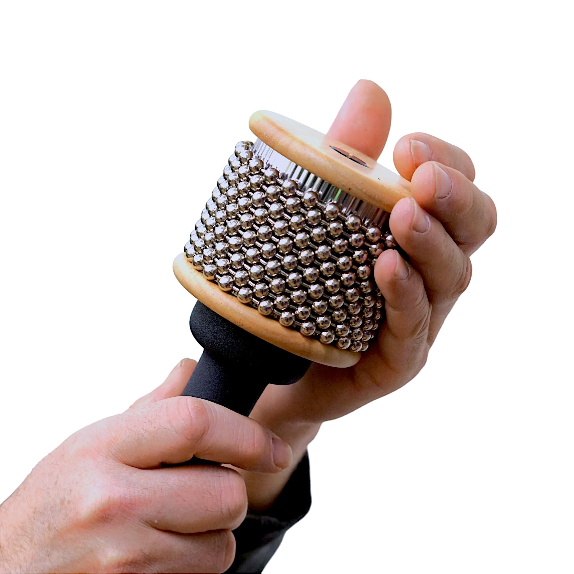 Shaker Musical Instrument GMP Professional Cabasa - Wood & Steel Bead ...