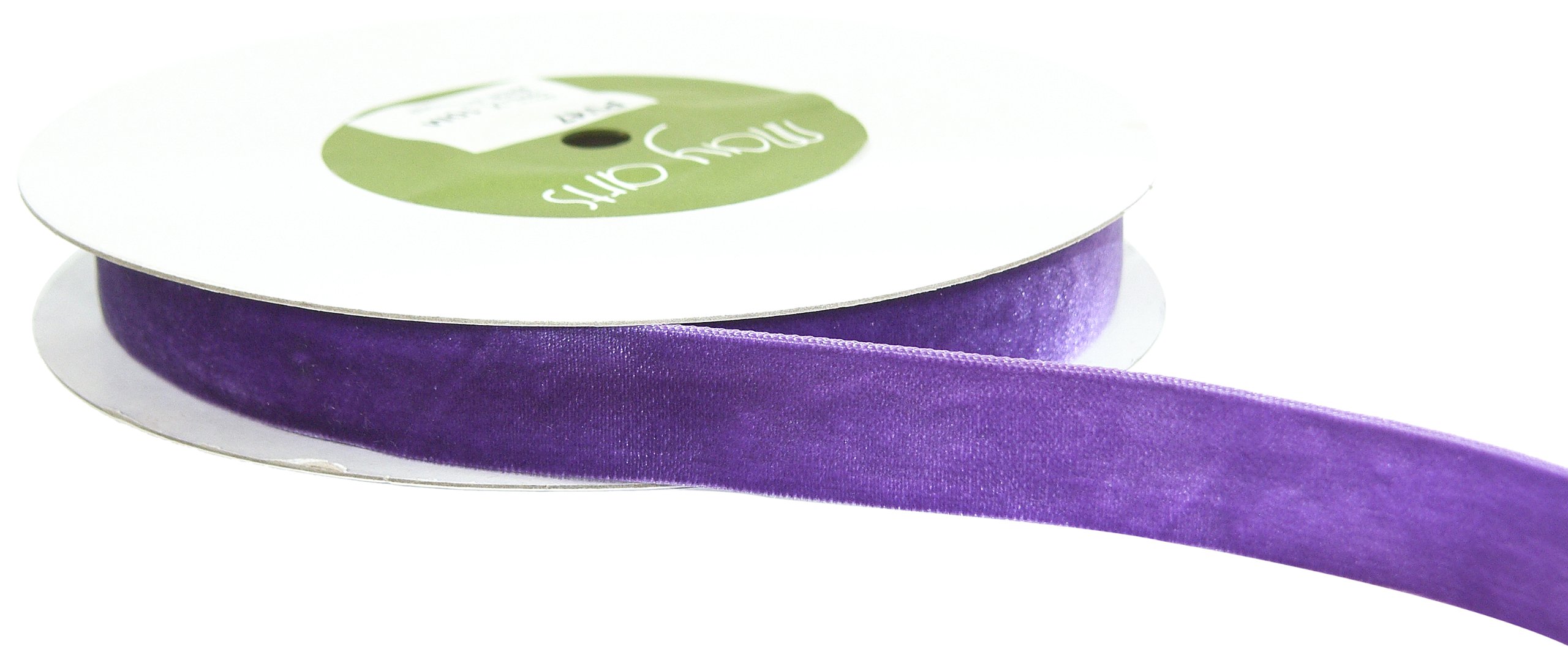 Amazon.com: May Arts 3/4-Inch Wide Ribbon, Violet Velvet