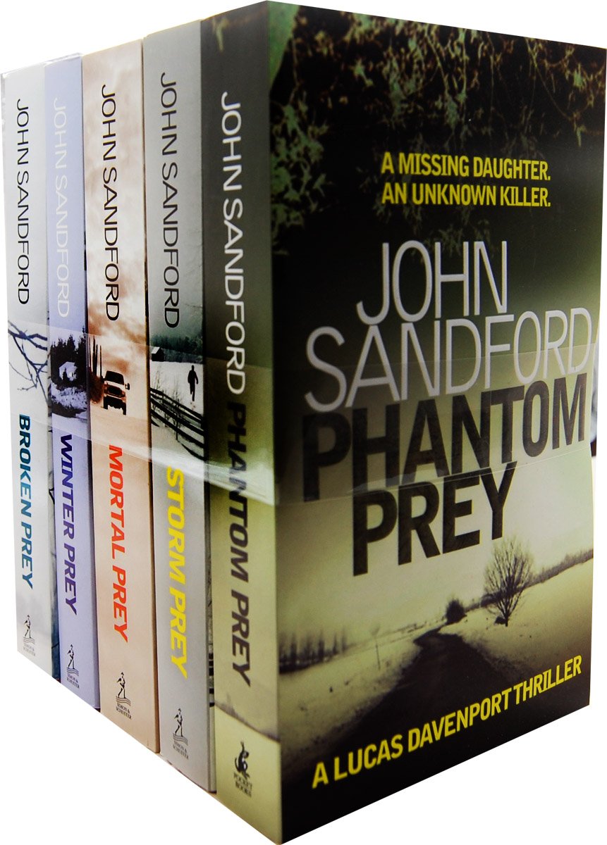 John Sandford Lucas Davenport Prey 5 Books Collection Set RRP 34.95 ...