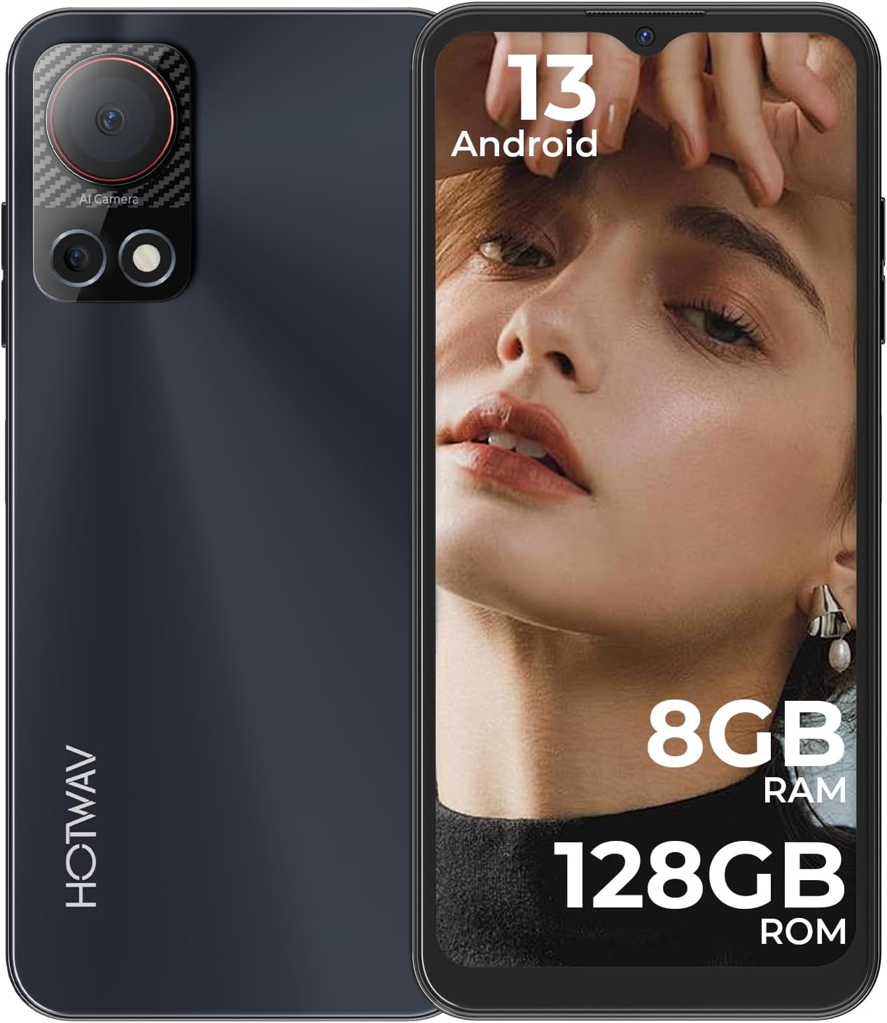 DOOGEE N55 Plus Smartphone 2024, 20GB RAM + 128GB ROM(TF 1TB), 6,56 ...