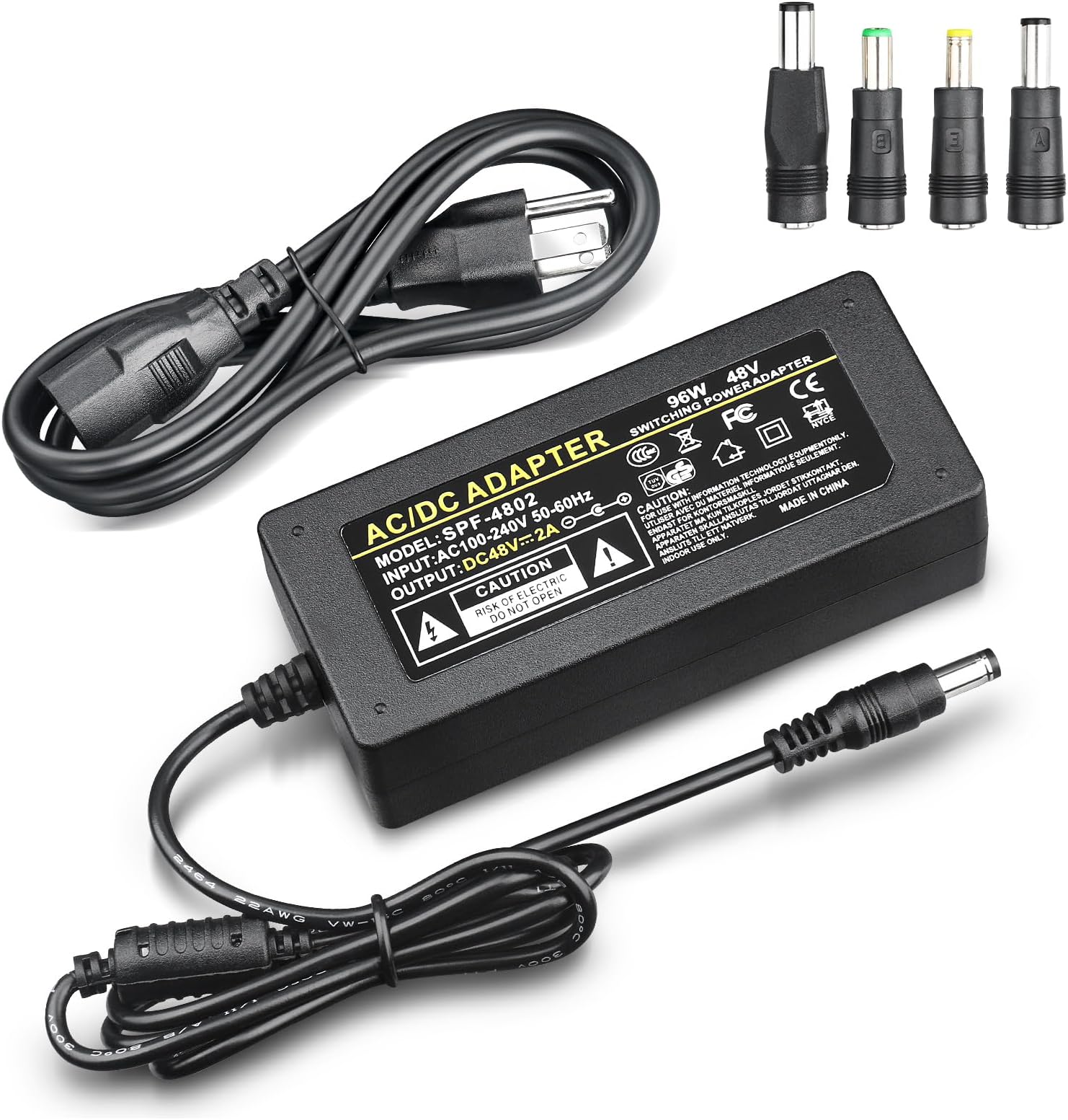 Amazon.com: UpBright 48V AC/DC Adapter Compatible with Netgear ProSafe ...