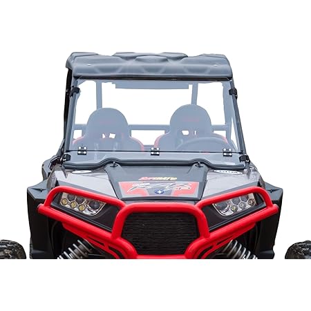 Amazon.com: SuperATV Scratch Resistant 3-in-1 Flip Windshield for 2021 ...