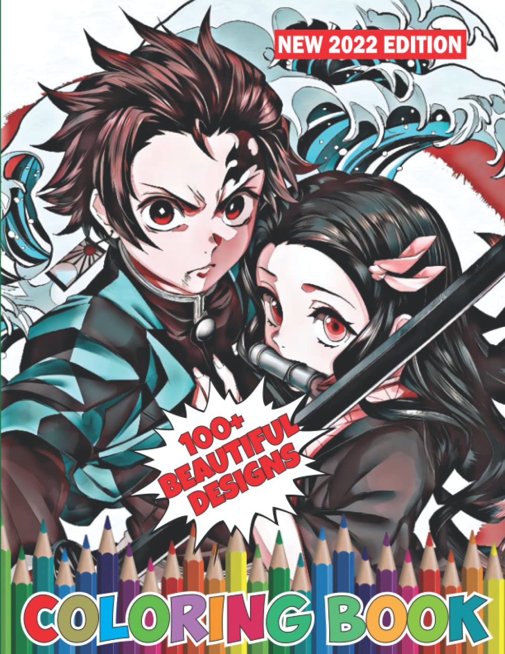 Buy Dèmon Slayer Coloring Book: WITH 100+ Unique and Beautiful Designs ...