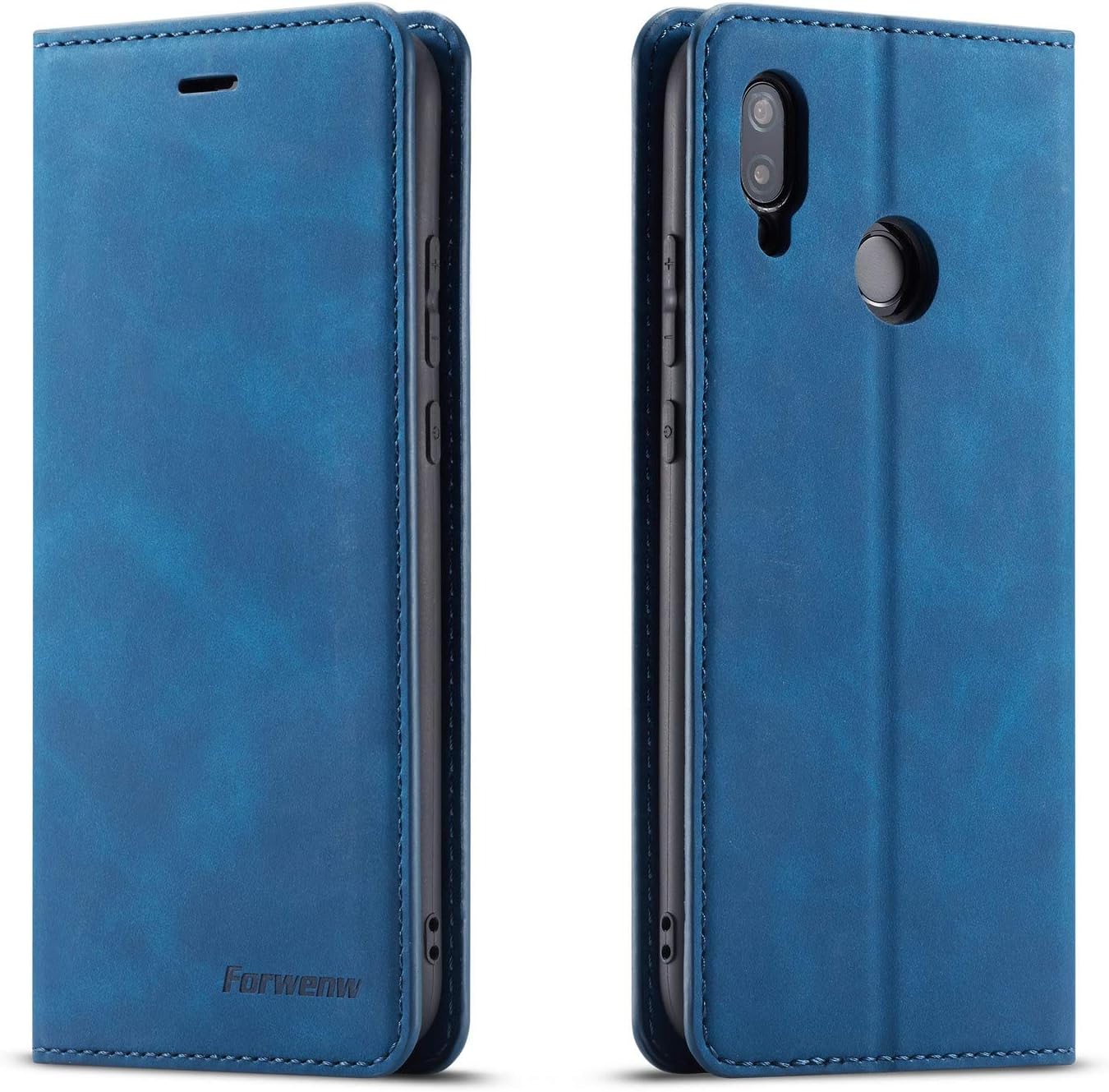 QLTYPRI Case for Huawei P20 Lite, Premium PU Leather Cover TPU Bumper ...