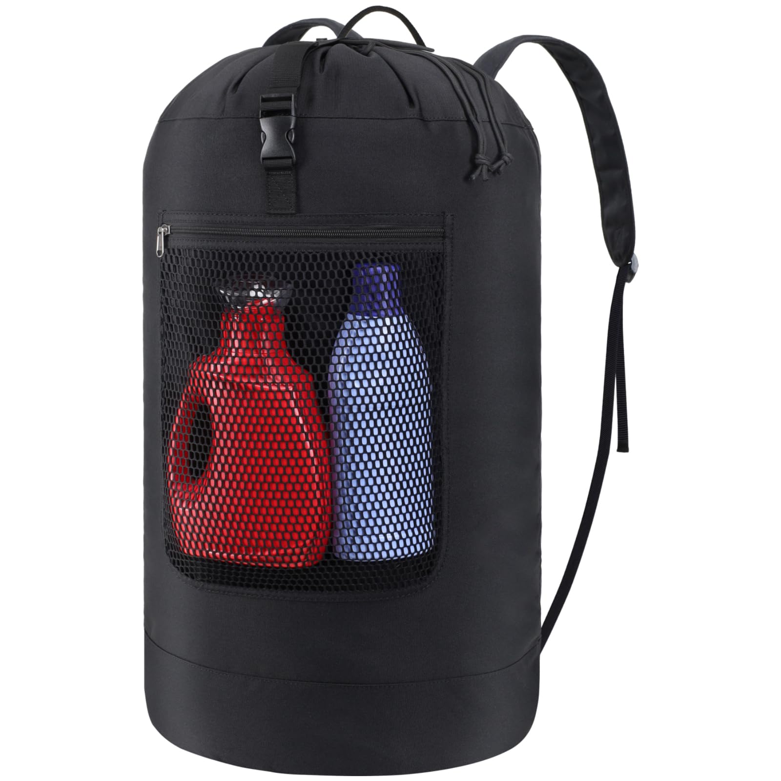 Amazon.com: F-color Laundry Bag Backpack 75L - Large Capacity Laundry ...