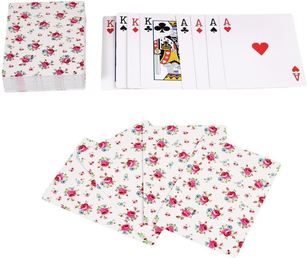 Amazon.com: La Petite Rose Playing Cards In A Tin : Toys & Games