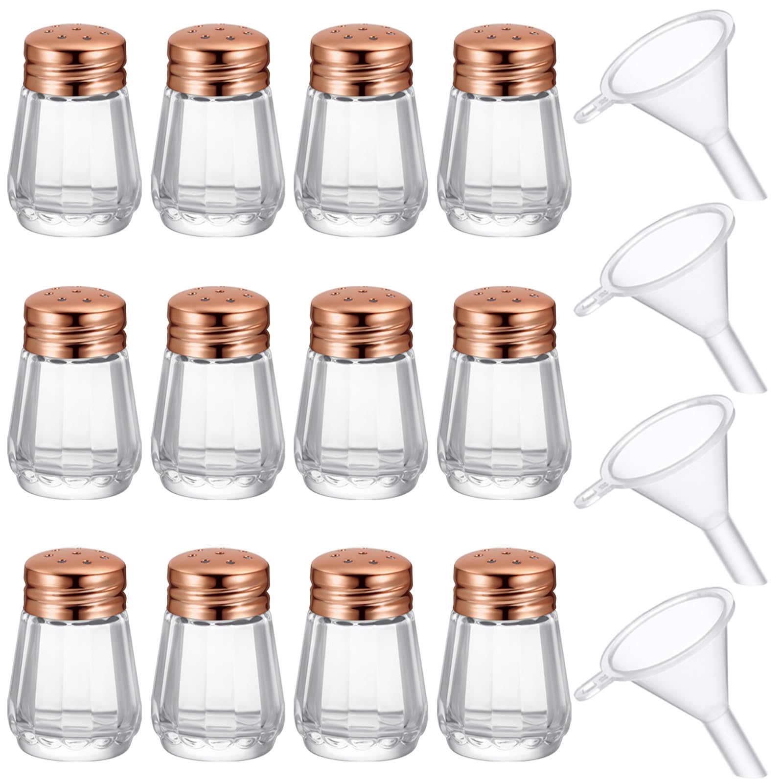 Amazon.com: Potchen 12 Pcs Cube Shape Mini Salt and Pepper Shakers Bulk ...