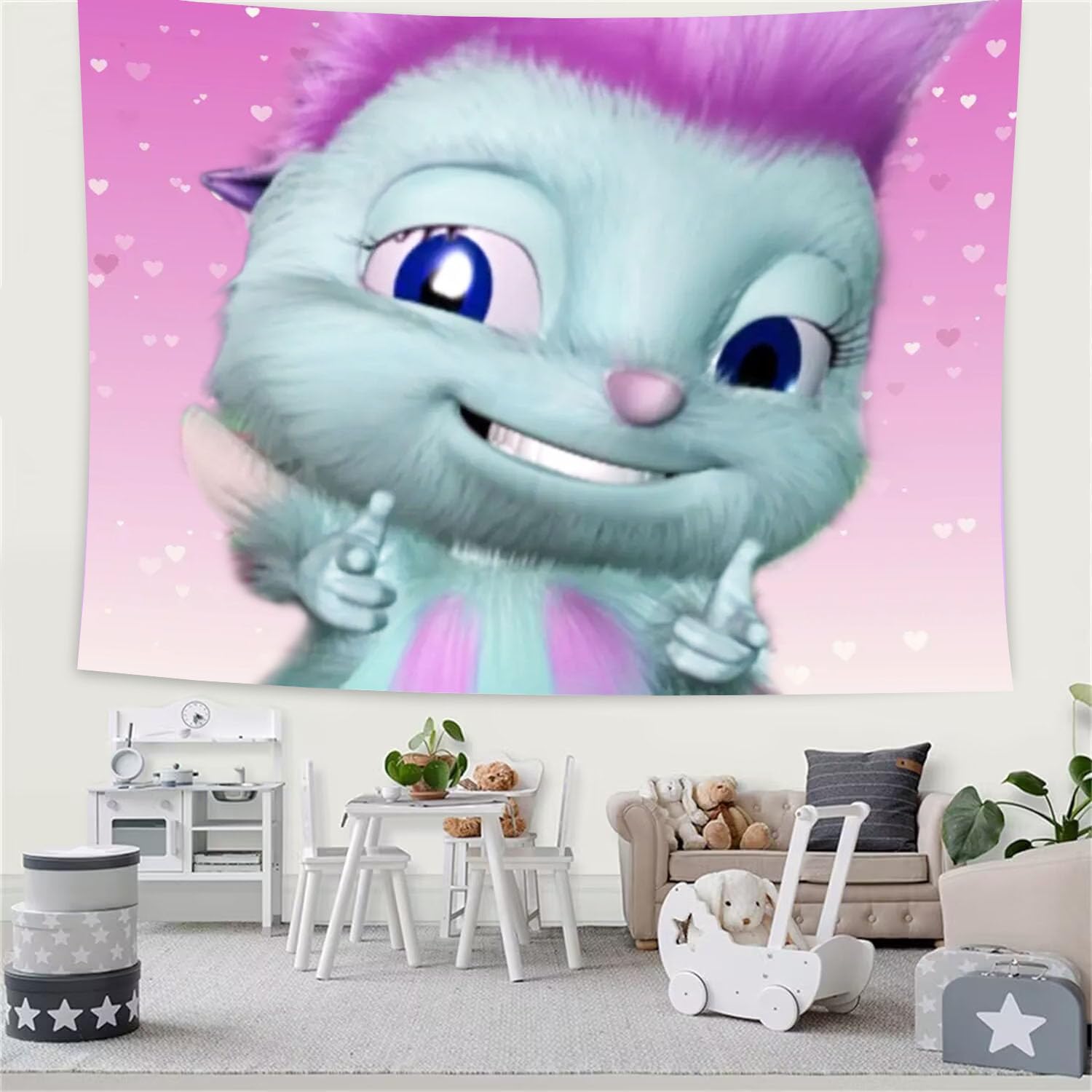 Amazon.com: XYYDS Bibble Meme Tapestry Bibble's Beliefs Gaslight ...