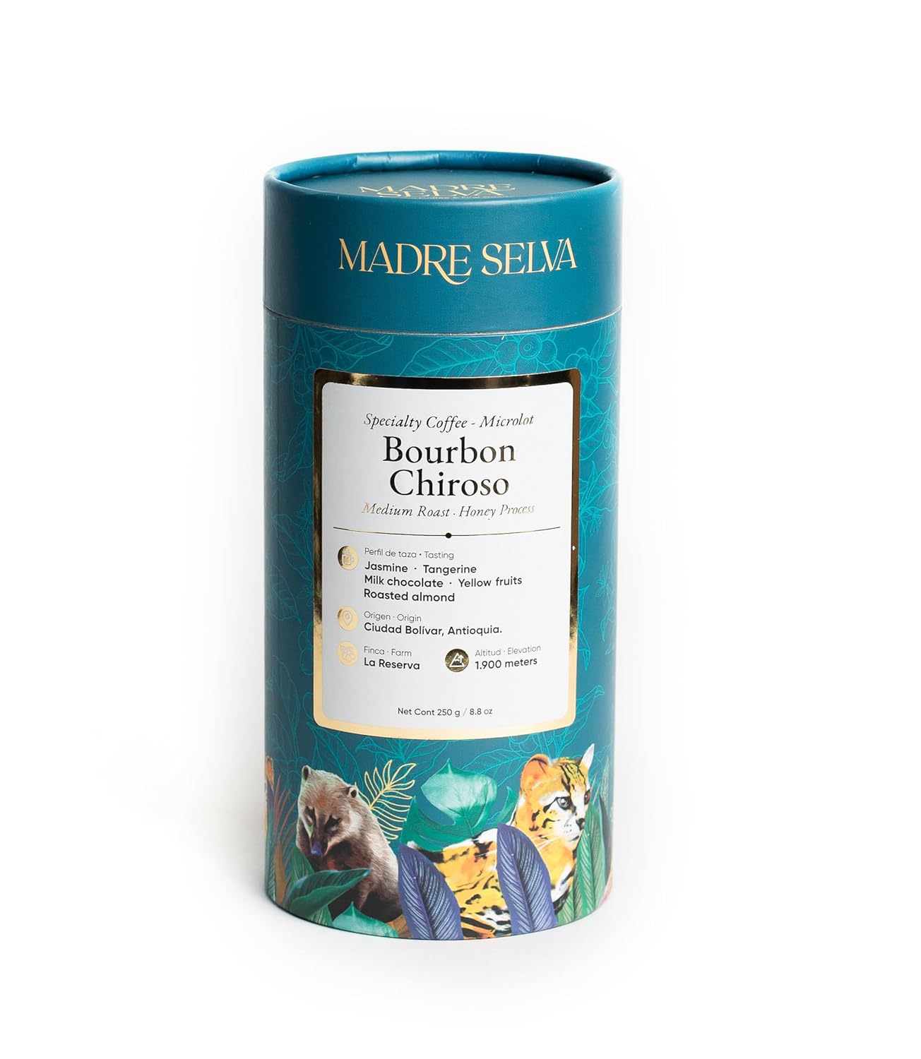 Amazon.com : Colombian Specialty Coffee, Chiroso Bourbon, Cafe Madre ...