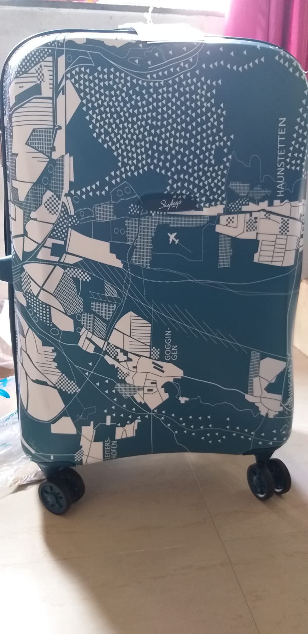 Skybags Globerunner 67 Cm Medium Check-In Polycarbonate 4 Spinner ...