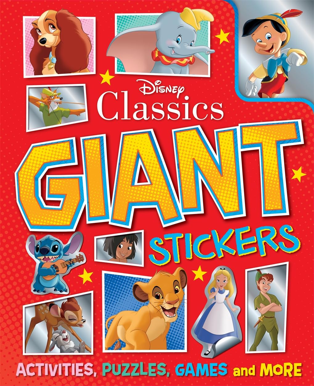 Disney Classics: Giant Stickers (Activities, puzzles, games and more ...