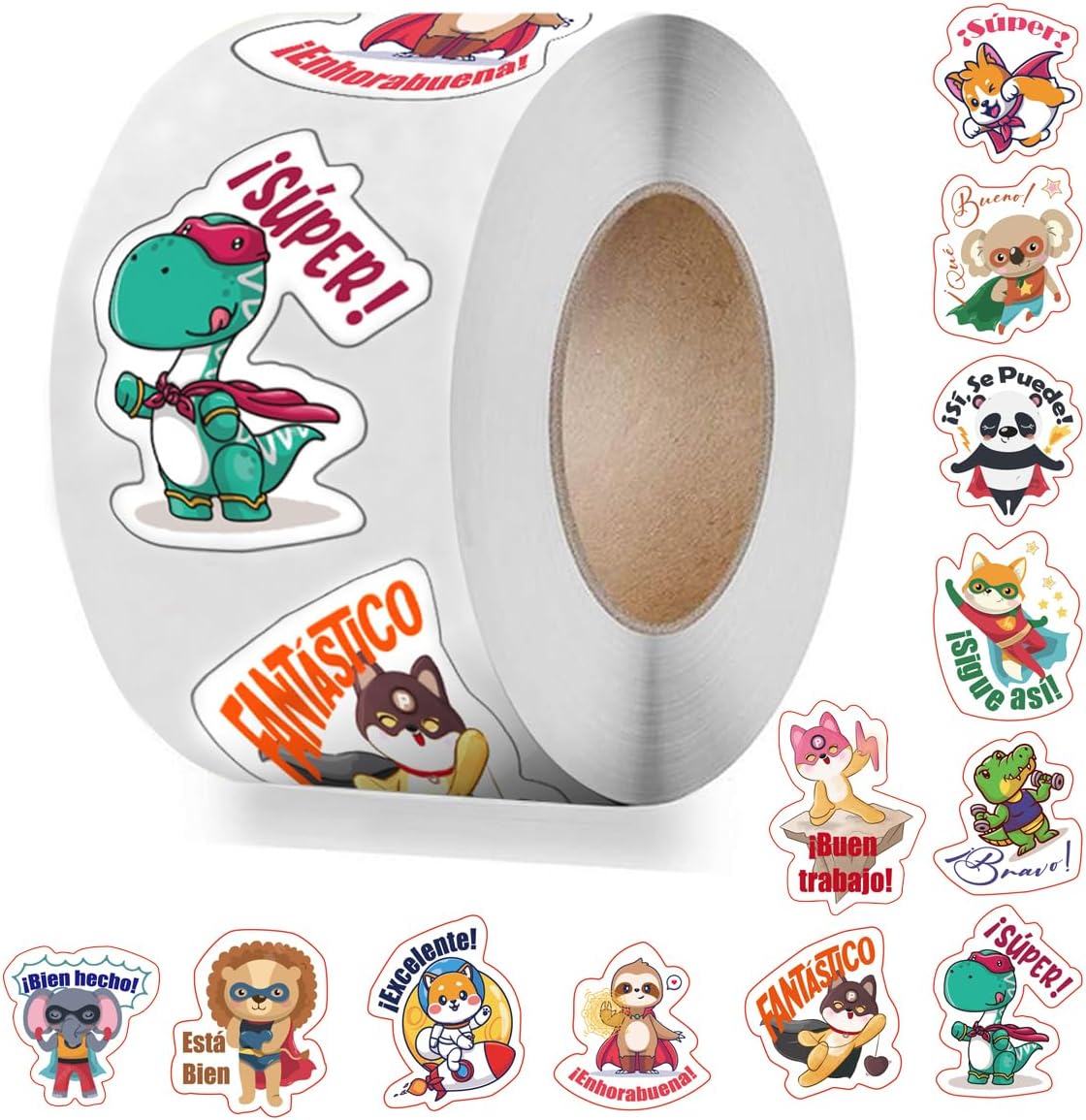 Amazon.com: Sweetzer & Orange Spanish Stickers for Teachers and Parents ...