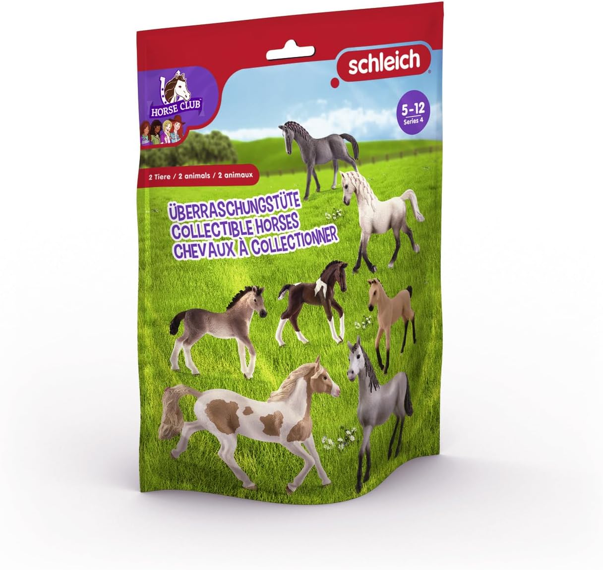 Amazon.com: Schleich Horse Club Blind Bag - Contains 2 Surprise Horse ...