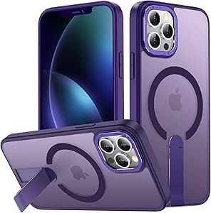 Amazon.com: EMMPITU for iPhone 12 Case/iPhone 12 Pro Case with Kickstand, Compatible with ...