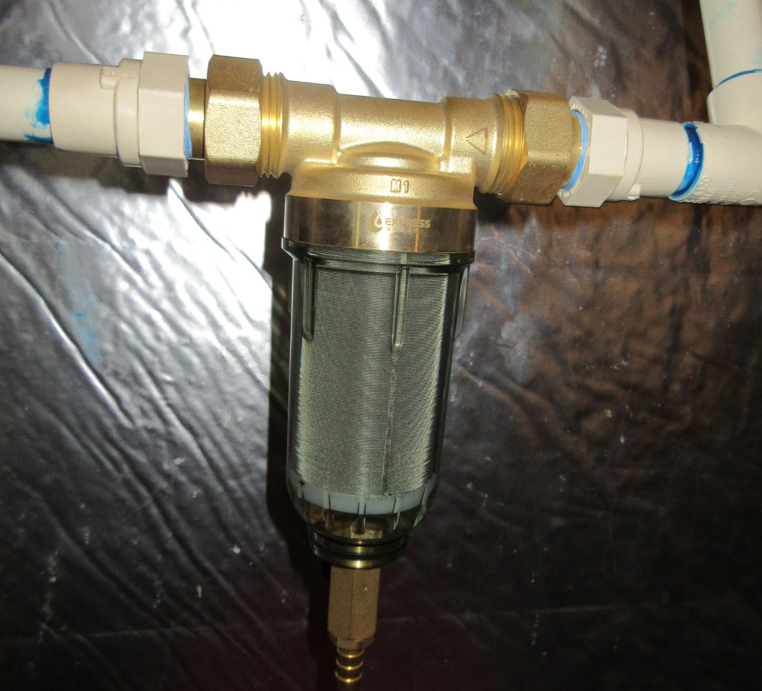 Amazon.com: EXPRESS WATER WHP1 Spin Down Sediment Filter, Standard ...