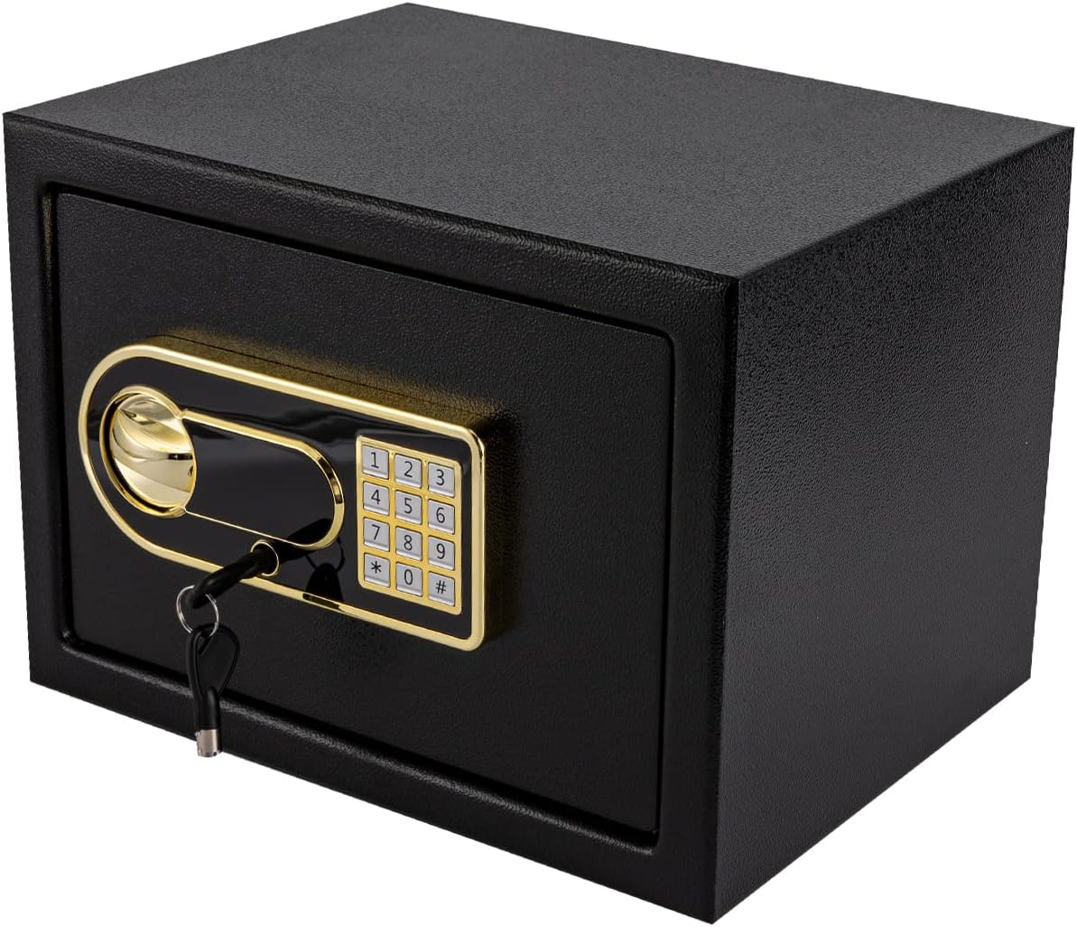 CNCEST Safe Box with Digital Password and Alarm System, Wall Mount ...