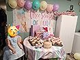 Amazon.com: Jollyboom Three Scoops of Fun Birthday Decorations for Girls, Ice Cream 3rd Birthday ...