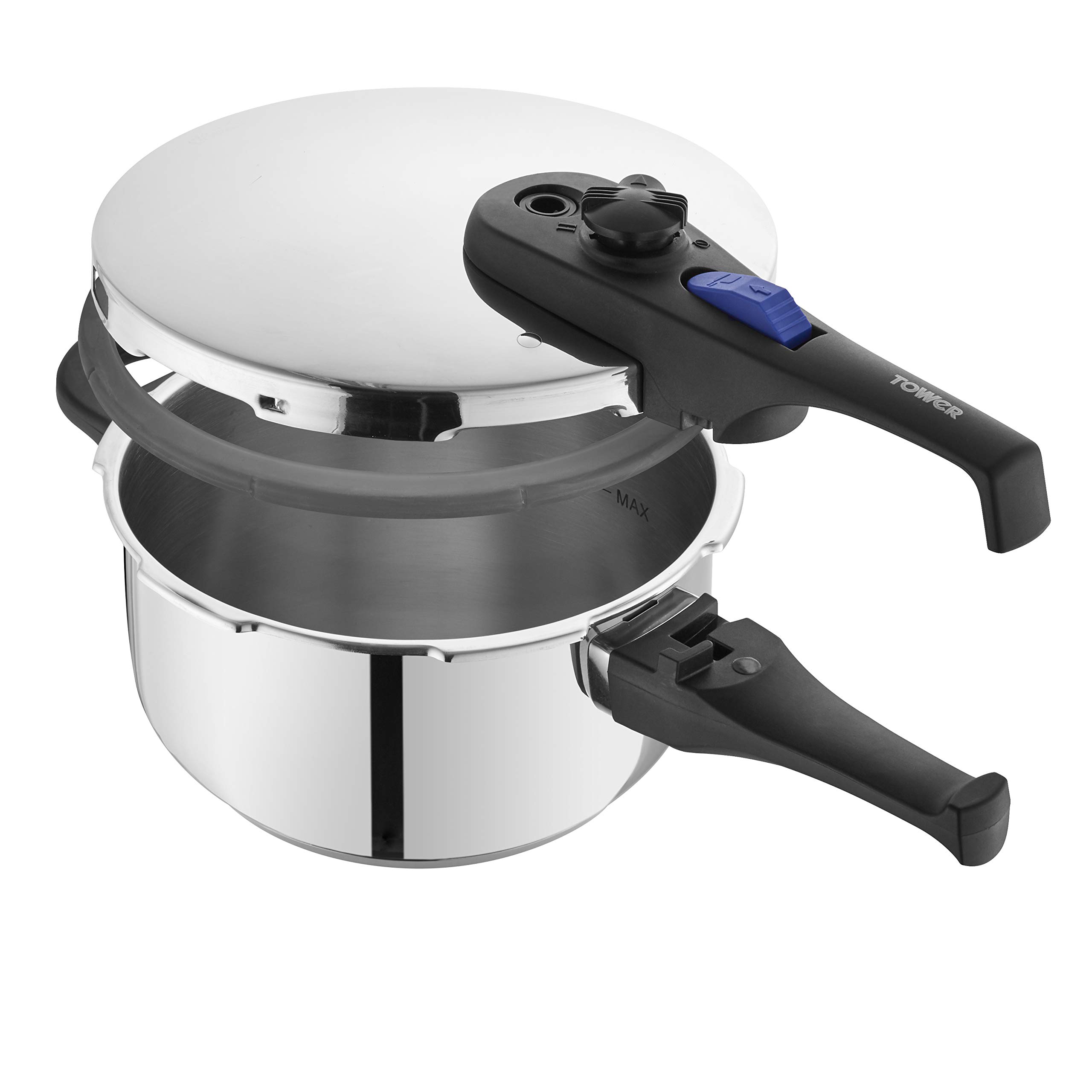 Buy Tower T920004S4L Express Pressure Cooker with Bakelite Lid Lock ...
