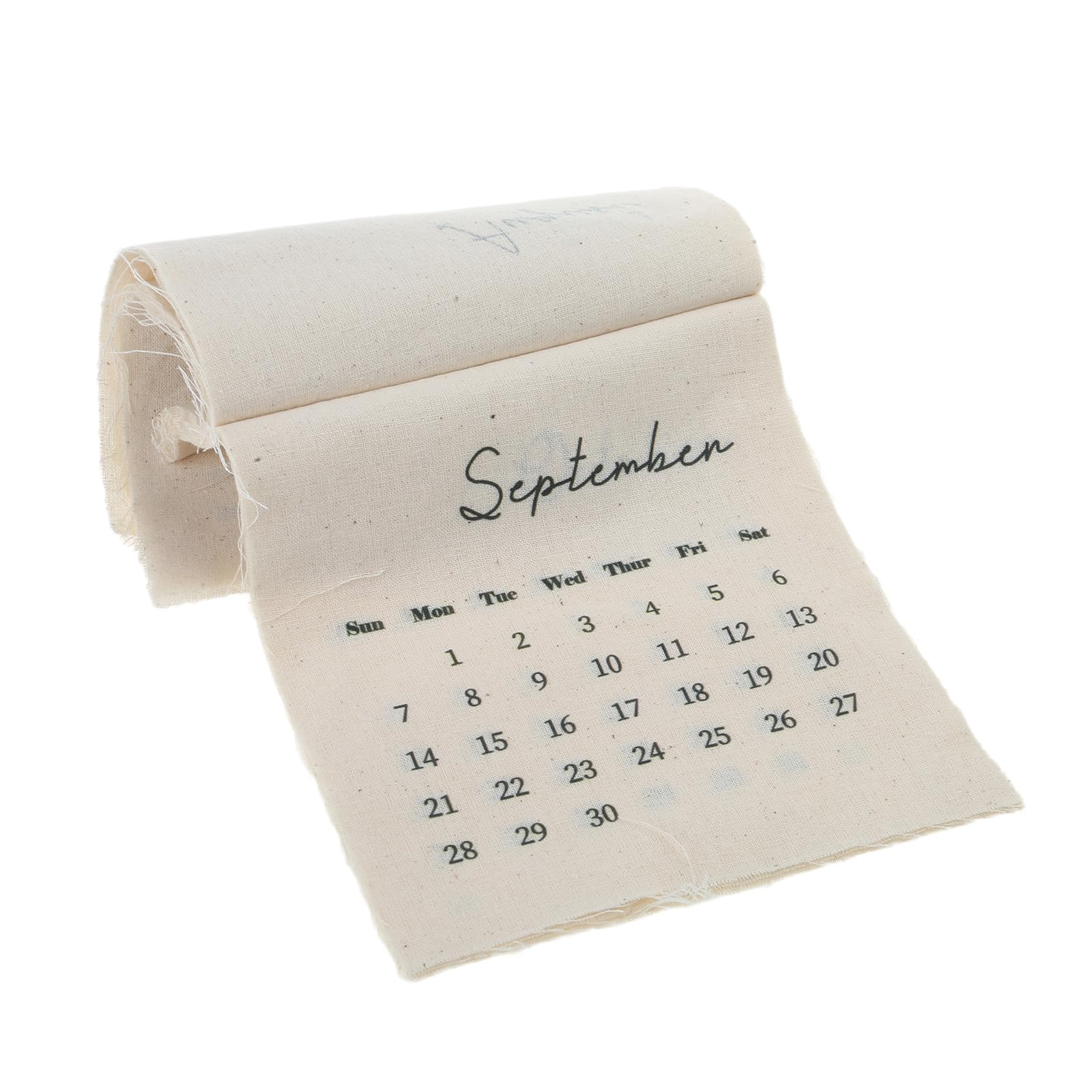 Gissroys Elegant 2025 Hanging Fabric Calendar Functional 2025 Tapestry ...