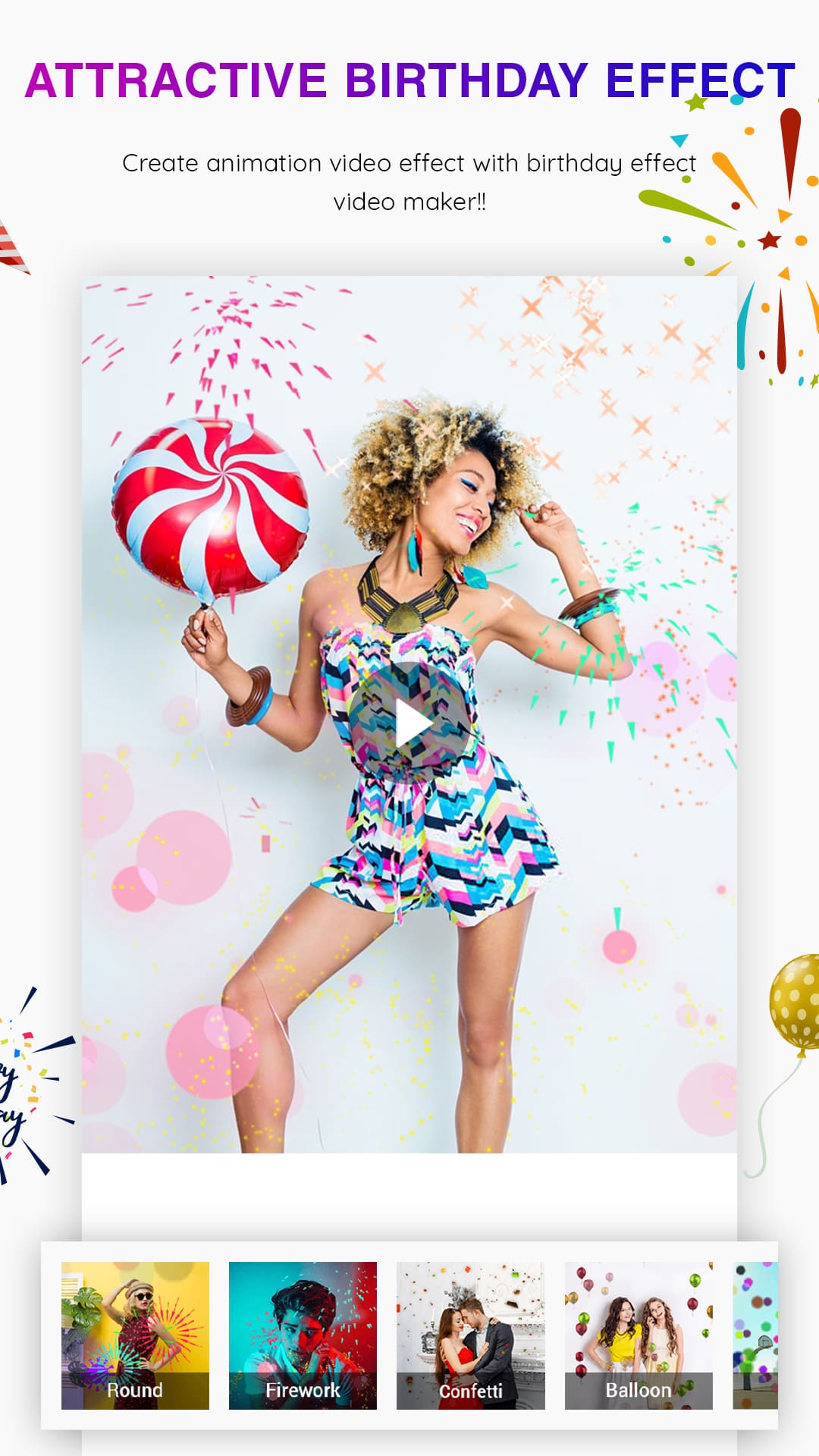 Birthday Photo Effect Video Maker - App on Amazon Appstore