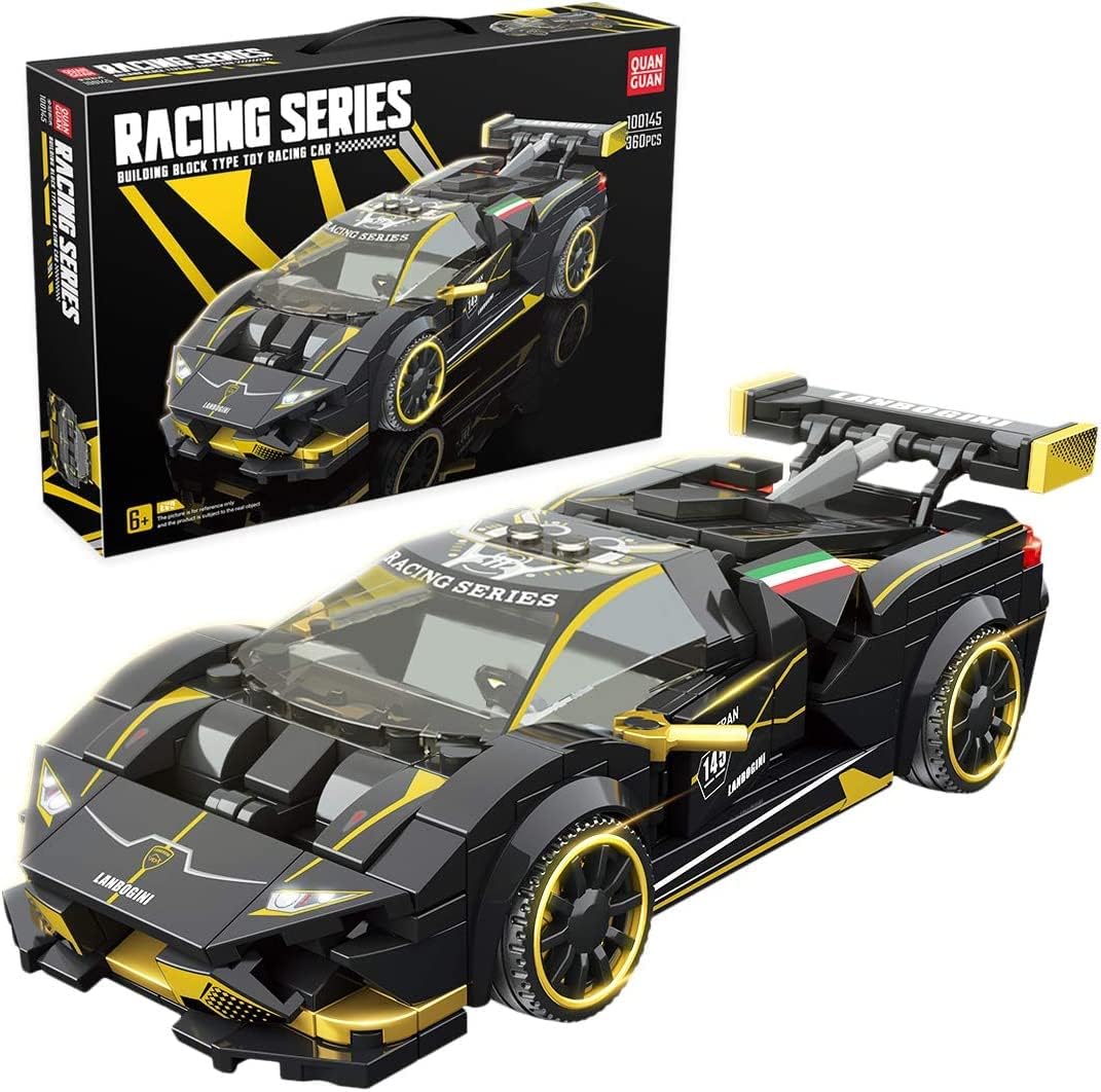 Amazon.com: Auspcers Technic Racing Car Building Model Kit, 360 Pieces ...