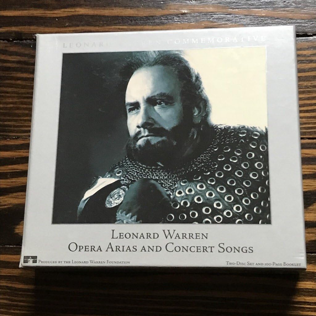 Leonard Warren: Opera Arias & Concert Songs: Warren: Amazon.ca: Music