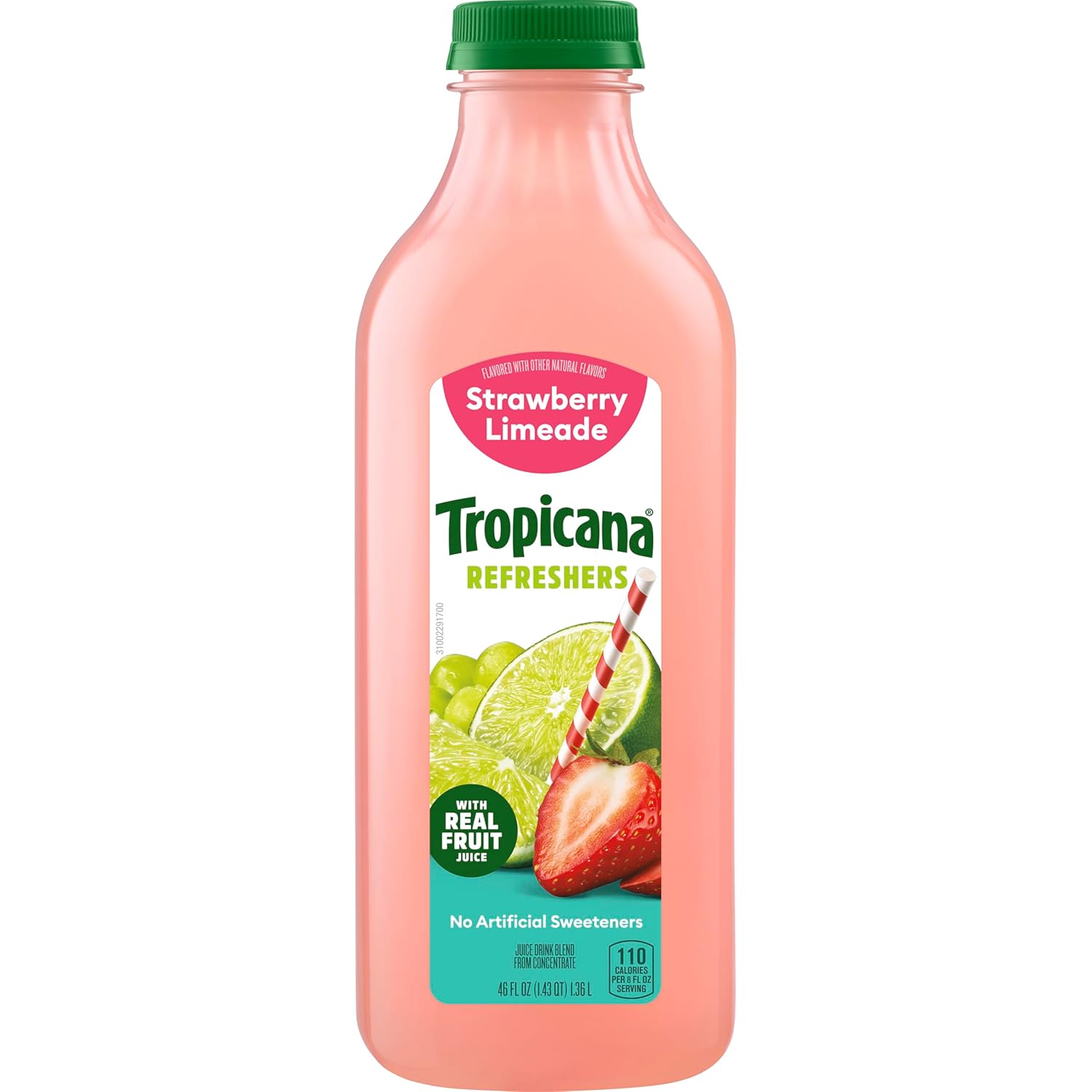 Amazon.com: Tropicana Refreshers Strawberry Limeade, with Real Fruit ...
