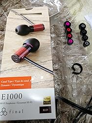 Amazon.co.jp: final E1000 カナル型 イヤホン (ブラック) FI-E1DPLBL : 家電＆カメラ