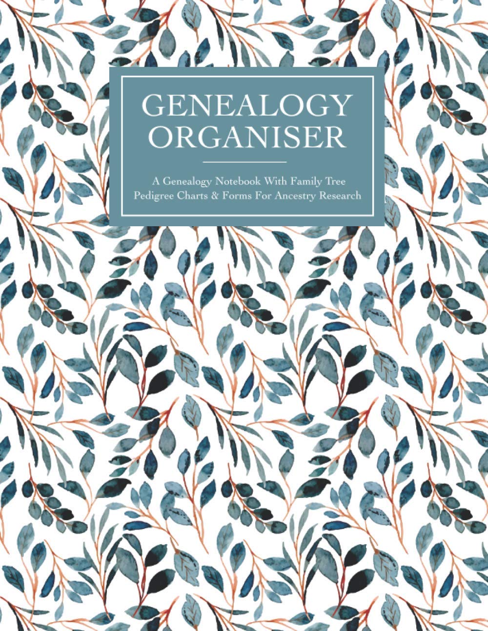 Genealogy Organiser A Journal With A Sixth Generation Pedigree Tree ...