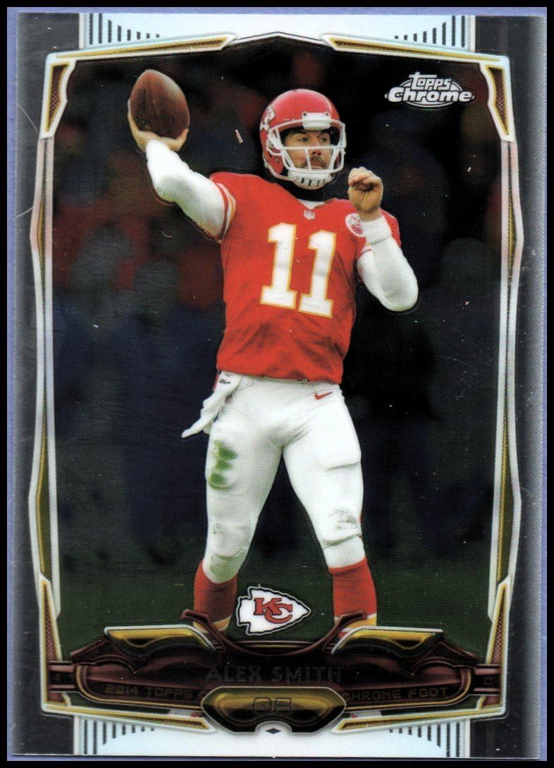 Amazon.com: 2014 Topps Chrome Football Card #54 Alex Smith ...