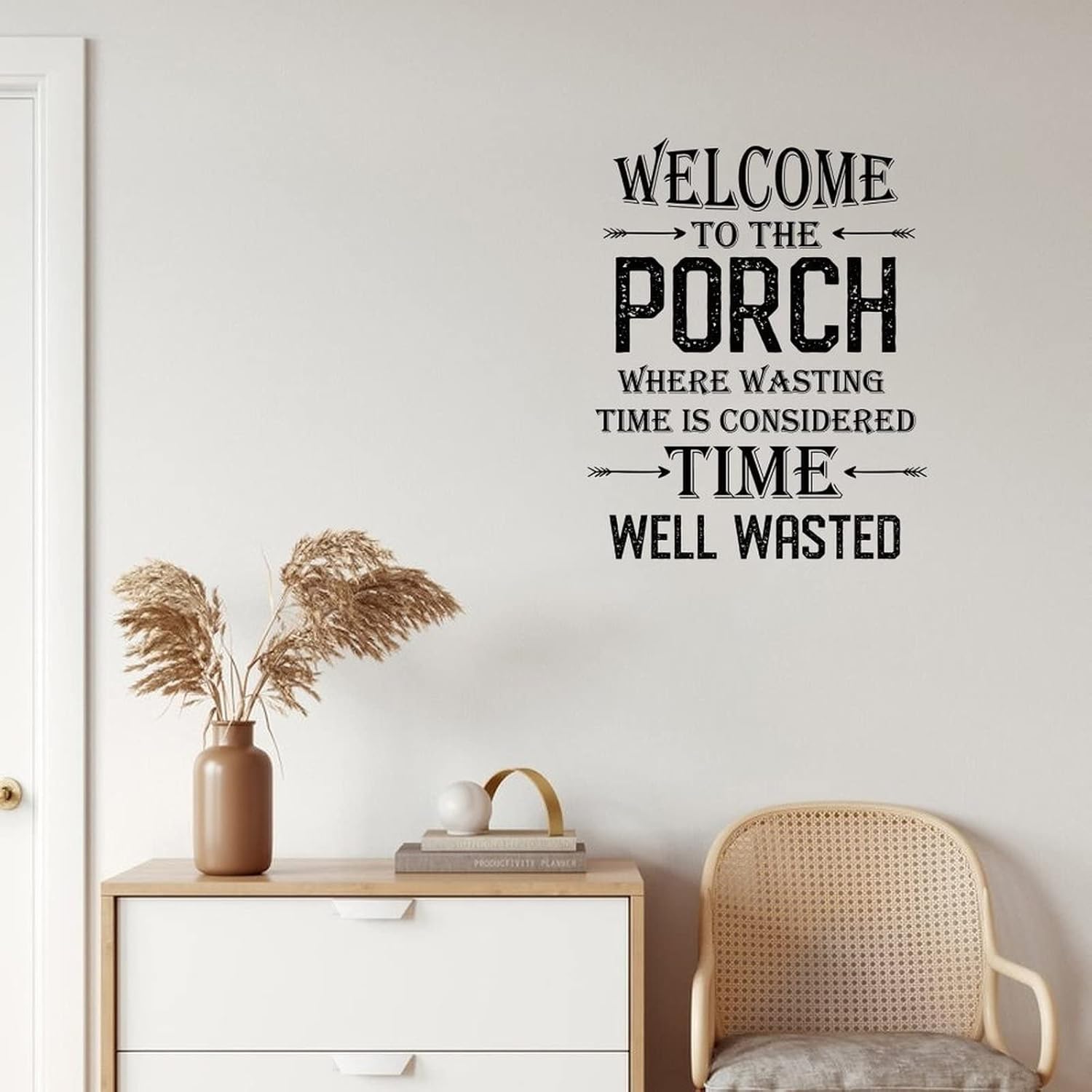 Amazon.com: Inspirational Quotes Wall Sticker, Welcome to The Porch ...