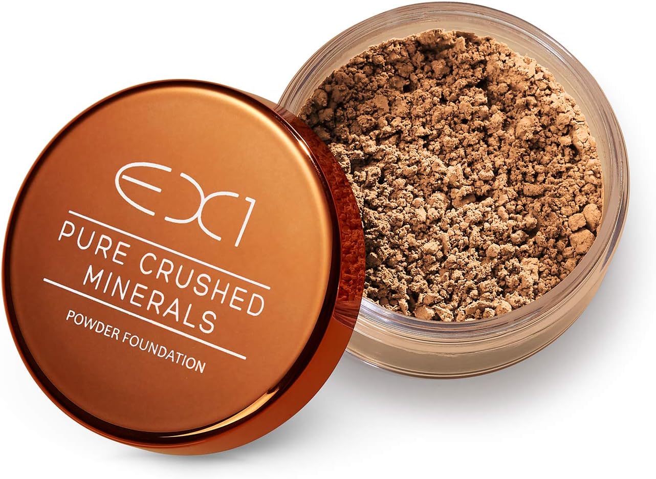 EX1 Cosmetics Pure Crushed Mineral Powder Foundation (3.0) : Amazon.co ...