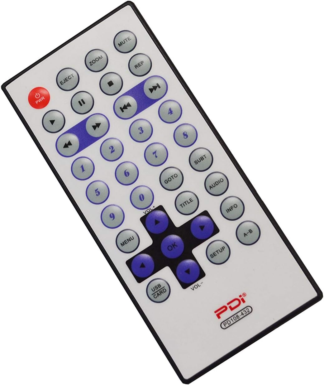 Amazon.com: PDi Communication Systems Remote Control for PDI-DVD-SH DVD ...