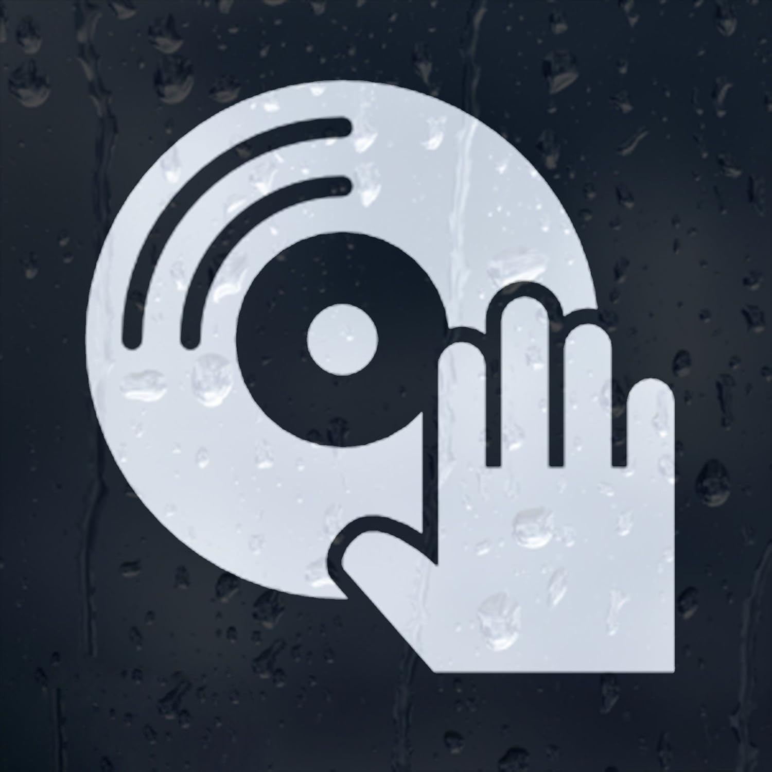 Amazon.com: DJ Hand Vinyl Decal : Musical Instruments