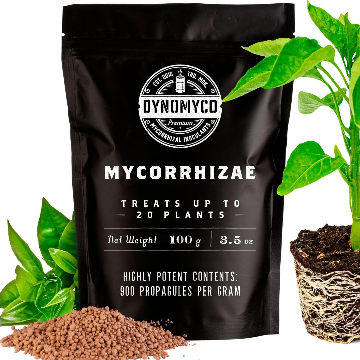Amazon.com : DYNOMYCO Mycorrhizal Inoculant – Plant Growth & Root ...