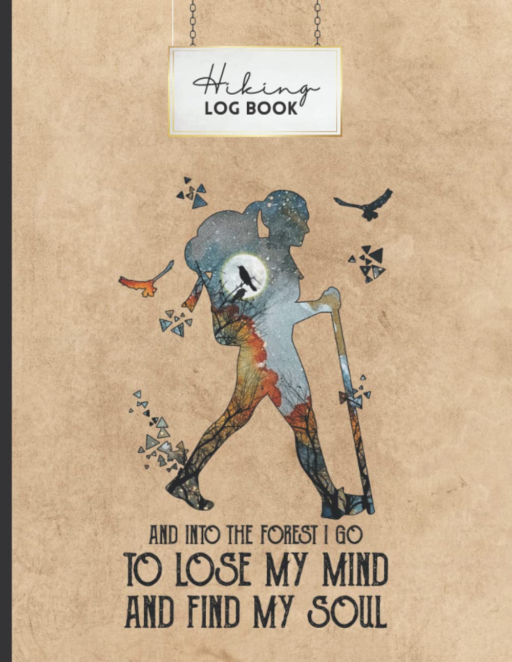 Hiking Log Book For Women: Journal Trail Log Book For Recording ...