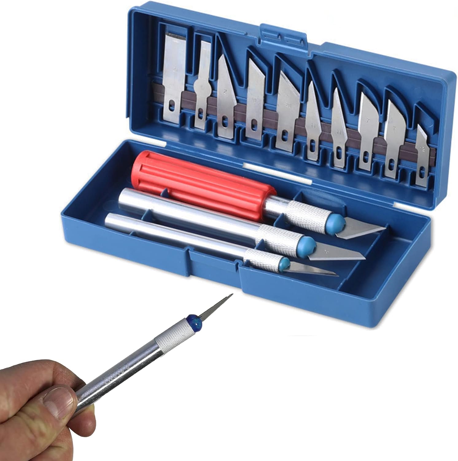 CARCLOTHES Precision Hobby Knife Set (16Pcs)，Sharp Engraving Enthusiast ...