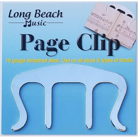 Amazon.com: 12 Pieces Music Clips Music Book Stand Page Holder Music ...