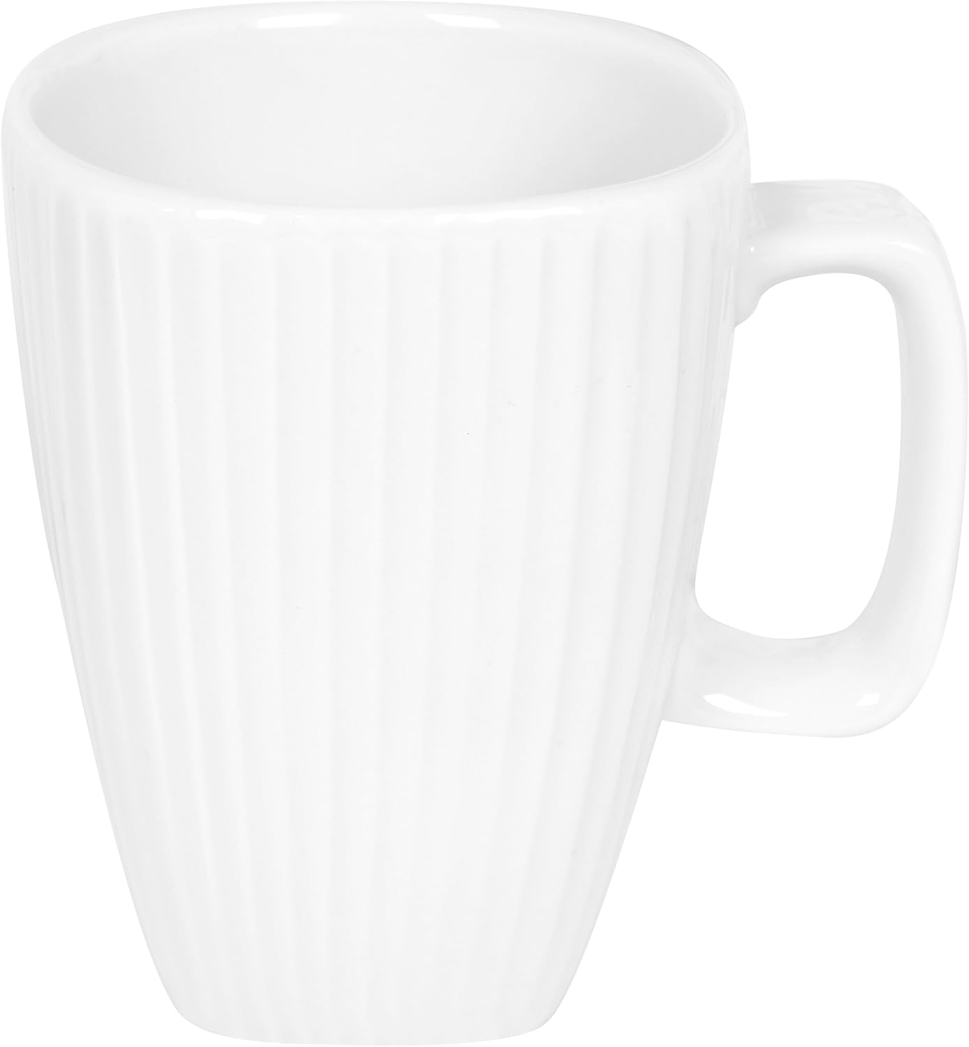 Amazon.com | Corelle Square 11-Ounce Porcelain Mug, Scandia White ...