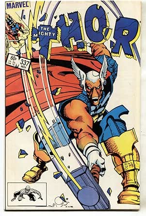 Amazon.com: THOR #337 First BETA RAY BILL-comic book VF : N/A, N/A ...