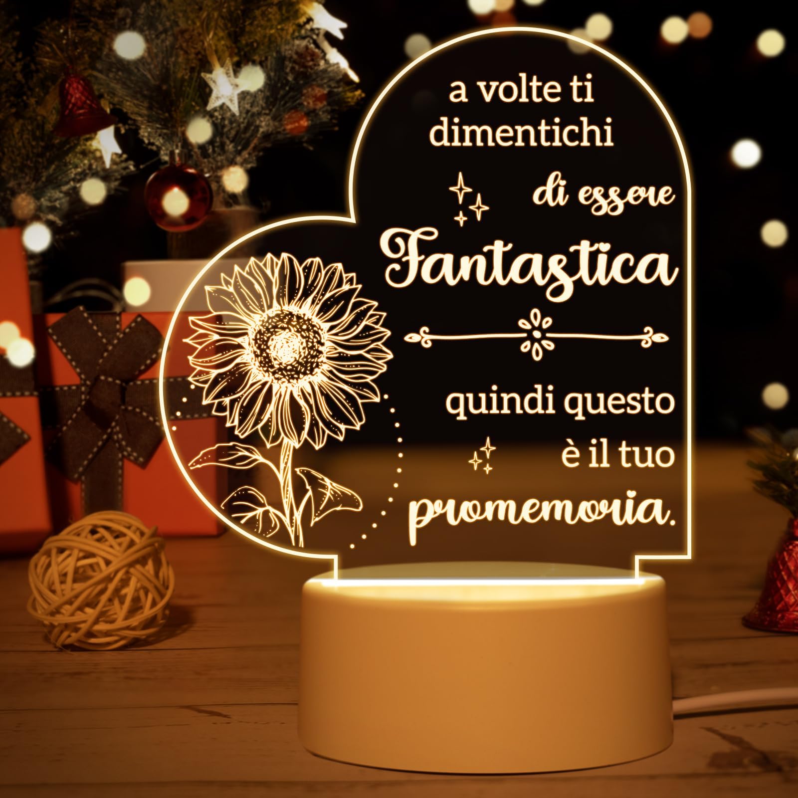Regali per donna, Regalo donna natale - Incisione Luci Notturne ...