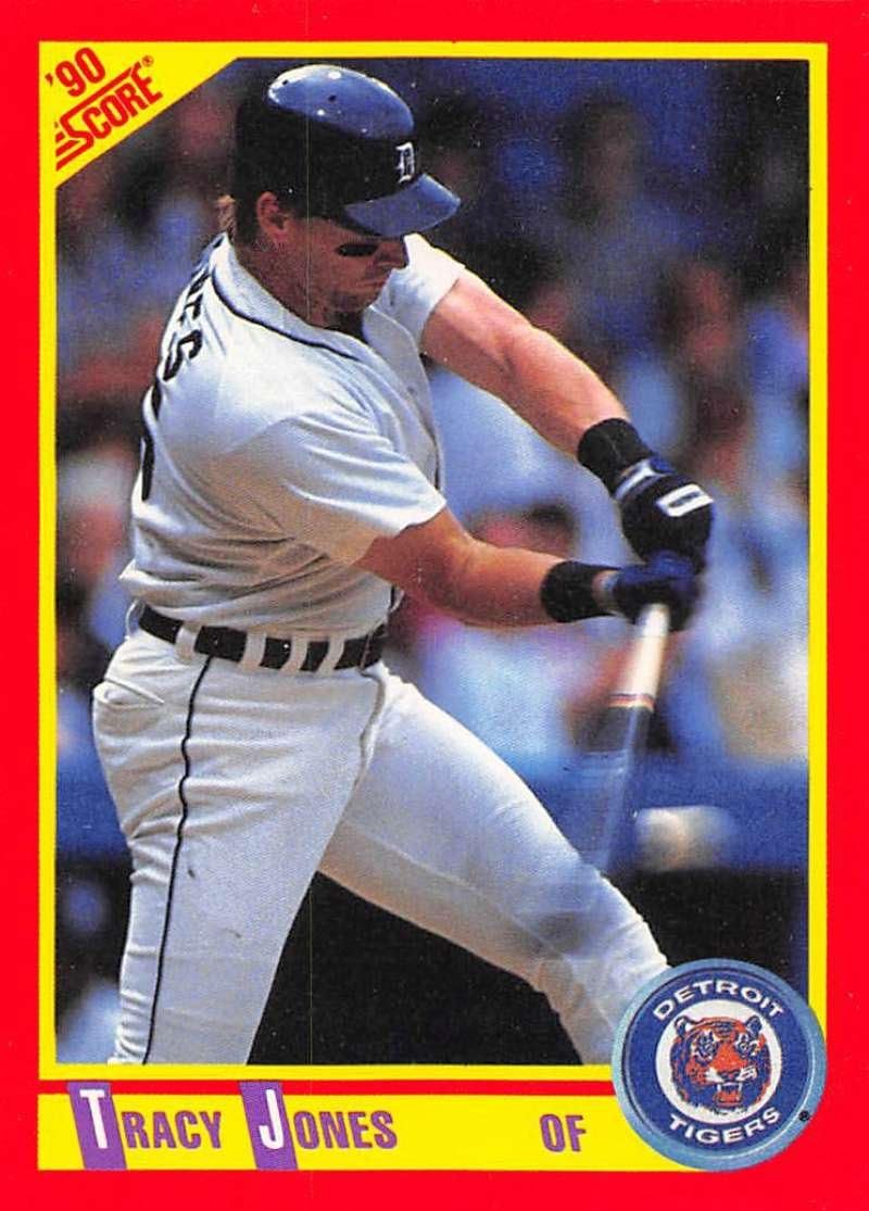 Amazon.com: 1990 Score Baseball #291 Tracy Jones Detroit Tigers ...
