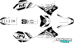 Amazon.com: Kalair GFX Graphics Kit for Suzuki DRZ 125 (2001-2007) Icon ...