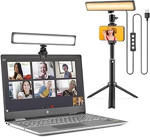 Amazon.com : YELANGU Video Conference Lighting Kit - Enhance Your Video ...