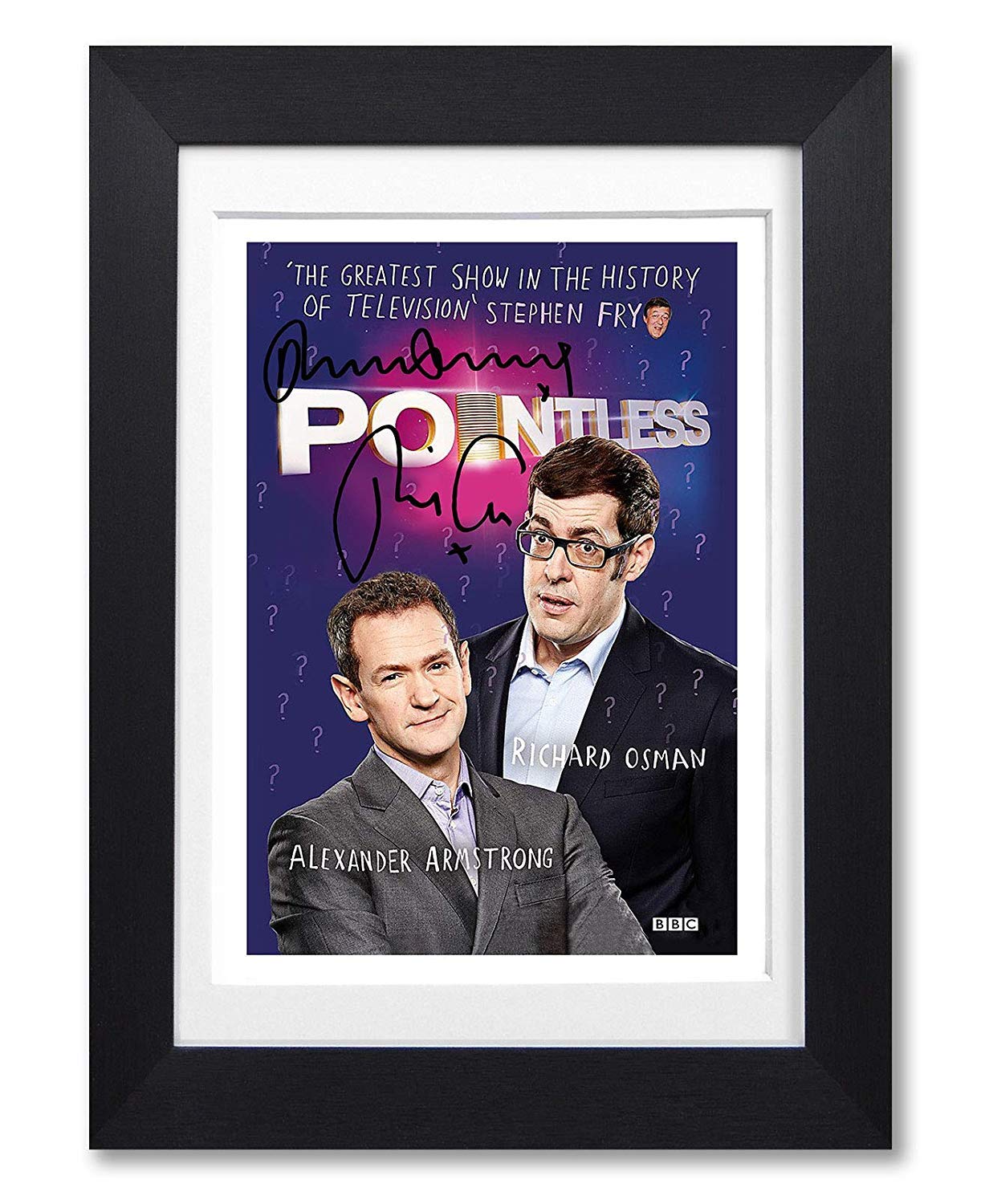 Memorabilia Pointless Cast Signed Autograph A4 Poster Photo Print ...