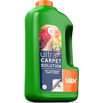 Vax Ultra Plus Carpet Cleaning Solution, 1.5L: Amazon.co.uk: Kitchen & Home