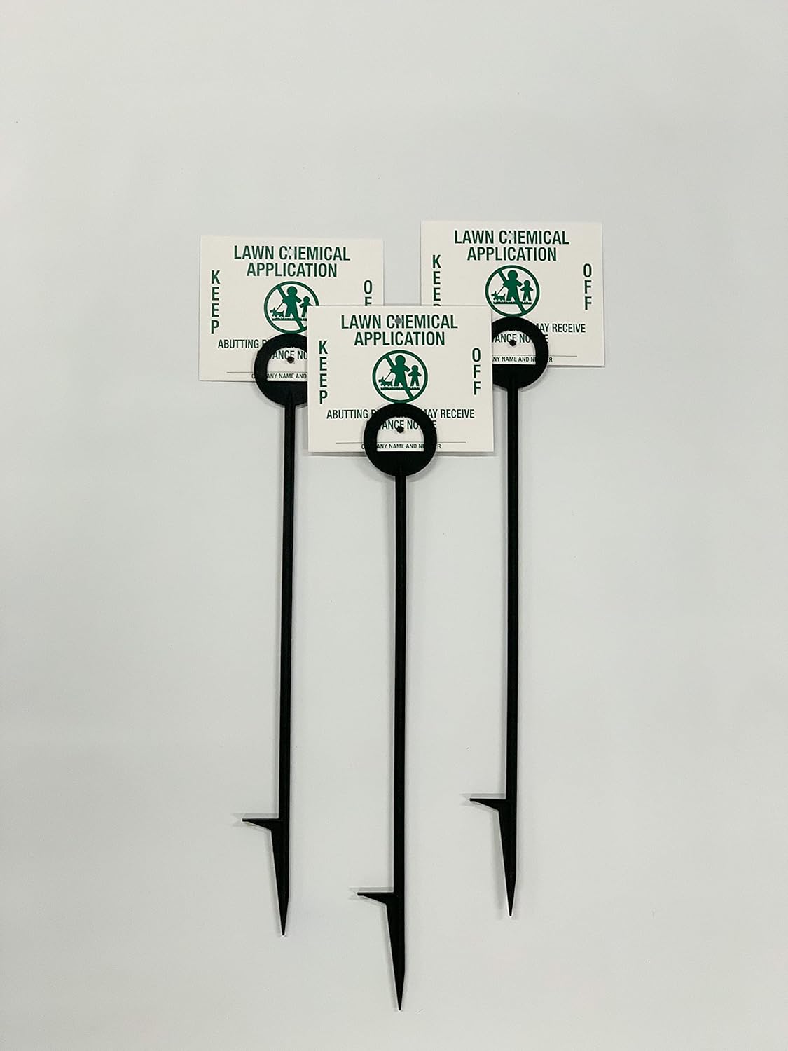 Amazon.com : Lawn Treatment Application Stakes & Ohio Signs (Premium ...