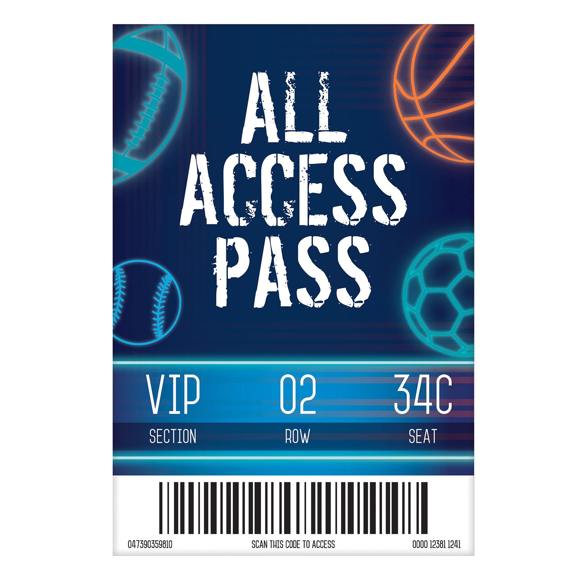 All Access Pass Invitations